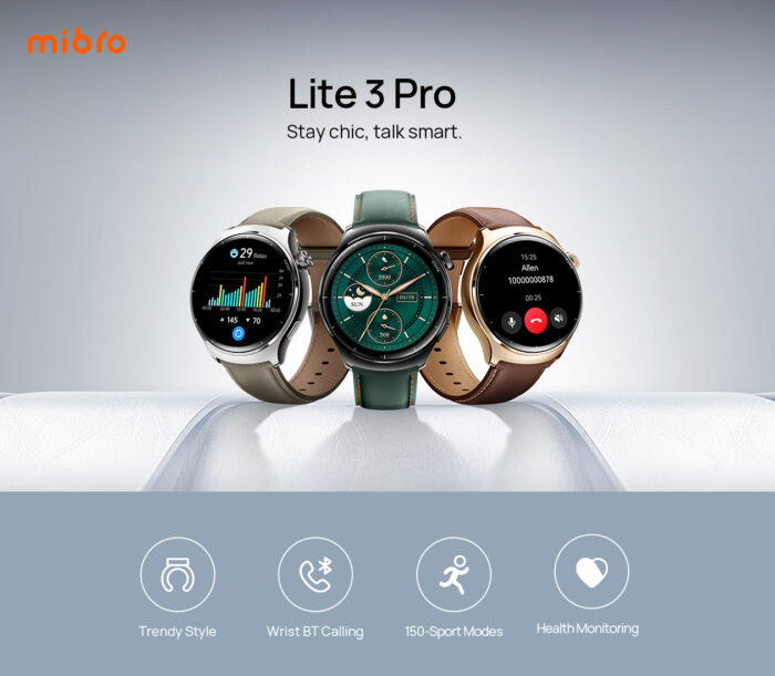 Mibro Lite 3 Pro - Mibrofit tunisie - smartwatch tunisie